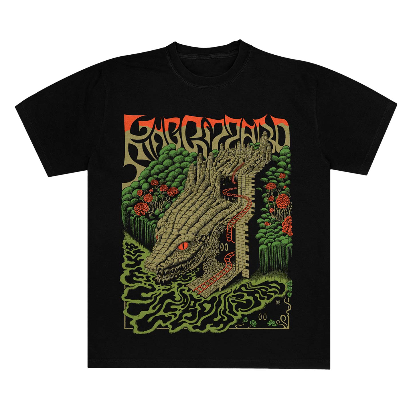 Evil River Tee – p(doom) records AU